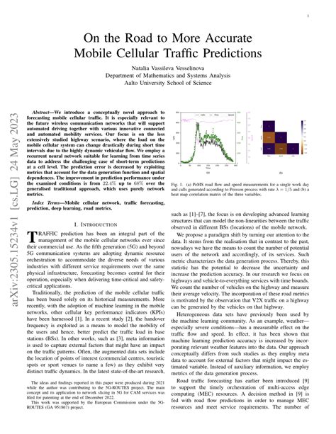 pdf on the road to more accurate mobile cellular traffic predictions