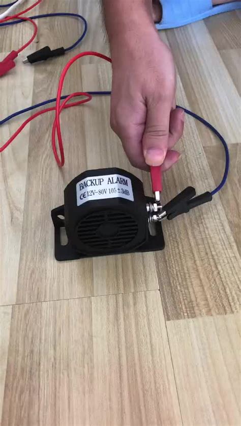 V V Reserve Alarm Siren Horn Back Up Horn For Car Single Safety Buzzer Alarm Buy V V