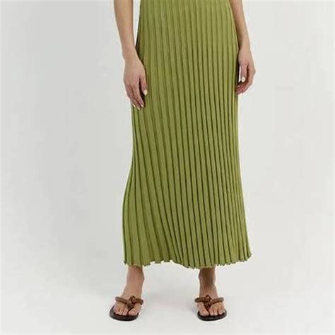 Dissh Ada Lime Collared Midi Dress Size Medium Depop