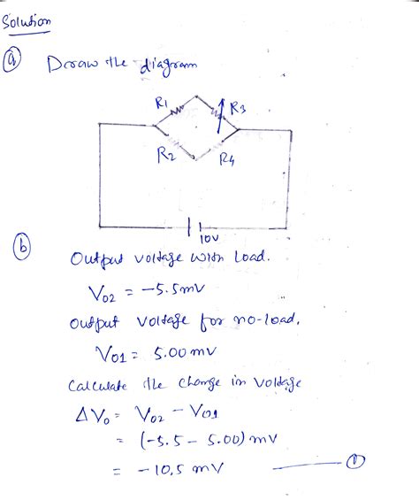 Solved A Strain Gage With A Nominal Resistance Of 350 Ω And A Gauge