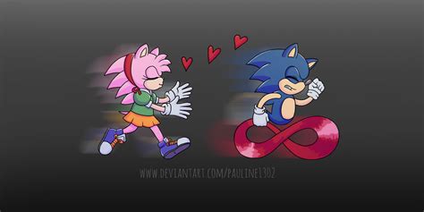 Classic Sonamy By Pauline1302 On Deviantart