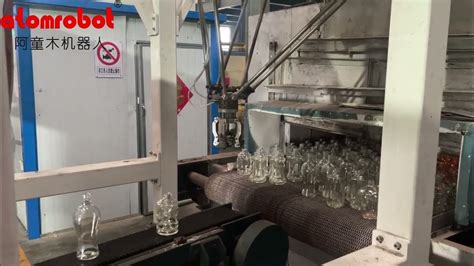 Atomrobot Delta Robot Used On Glass Bottles Pick And Place Youtube