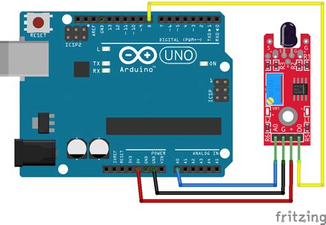 Using The Flame Sensor Module Ky 026 With Arduino Phipps Electronics