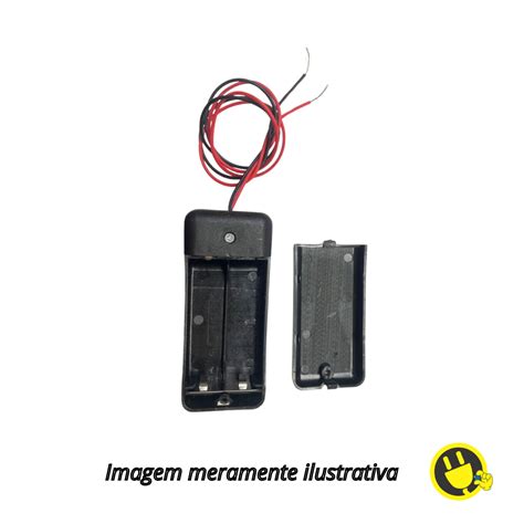 Suporte Controlador P 2 Pilhas Aa Com Chave On Off E Fio Smartprojects Brasil Componentes