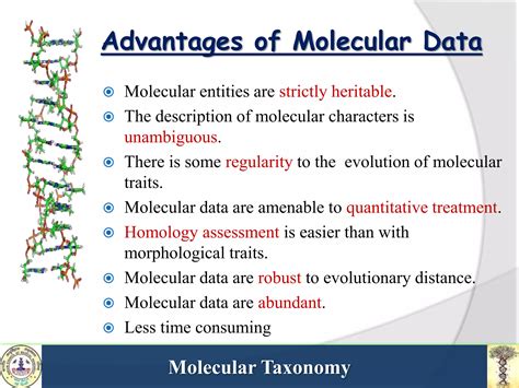 Molecular Taxonomy Pptx