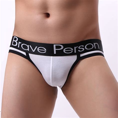 Mizok Mens Jockstraps Breathable Underwear Sexy Hot T White S