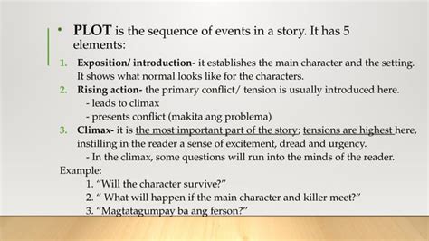 Lesson 5 Appraise The Unity Of Plot Setting And Characterization