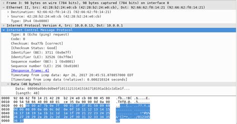 8 2 8 Lab Using Wireshark To Examine Ethernet Frames Answers