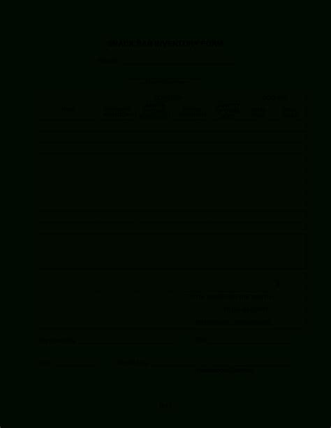 Bar Inventory Templates Db Excel Com