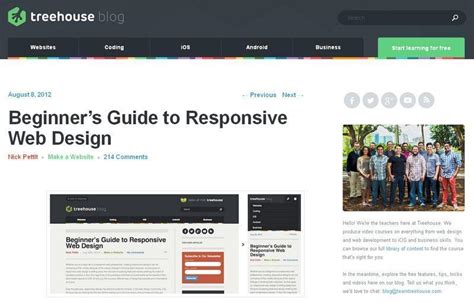 Beginners Guide Into Responsive Web Design Web Resources Webappers