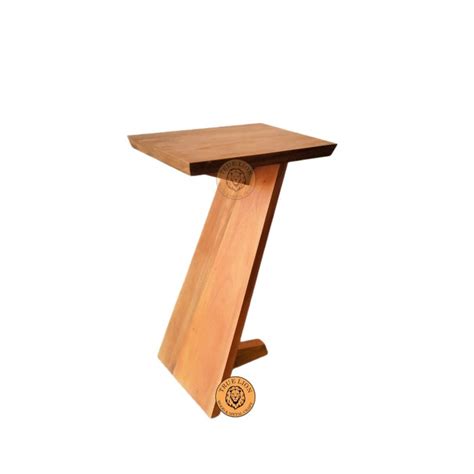 Kayu Wooden Laptop Table Z Standing Desk Work Table Shopee Malaysia