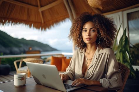 Premium Ai Image Digital Nomad