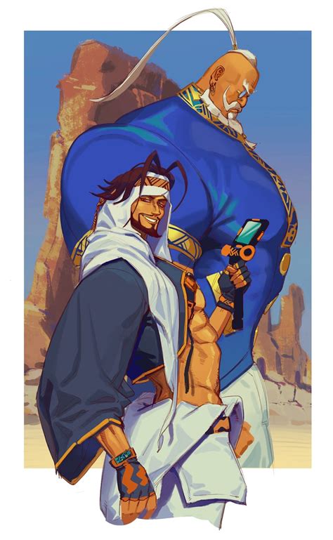 Rashid And Azam Street Fighter And 1 More Drawn By A Tai Danbooru