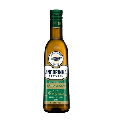 Azeite Extra Virgem Português Andorinha Vidro 500ml