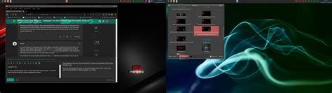 New To Linux And Manjaro Wallpaper On Dual Monitor Question With Vertical Software