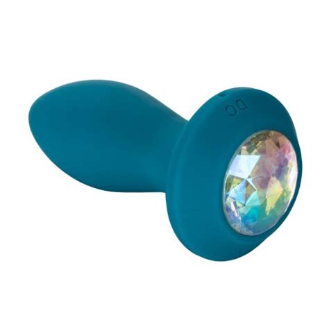 Power Gem Vibrating Petite Crystal Probe Blue Sex Toys At Adult Empire