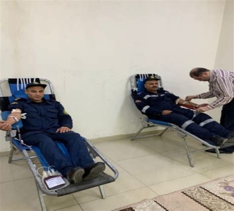 حملة للتبرع بالدم بمديرية أمن القاهرة