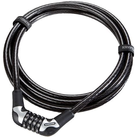 Kryptonite Kryptoflex 1230 Resettable Combo Cable Flexframe C Bracket