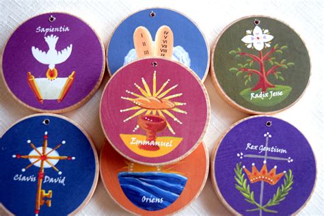 Advent O Antiphons Rustic Etsy