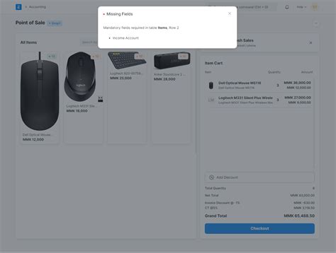 Discount On Other Item Asked Income Account · Issue 33048 · Frappe