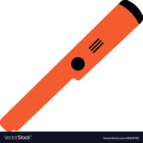 Pinpointer Metal Detector Device For Searching Vector Image