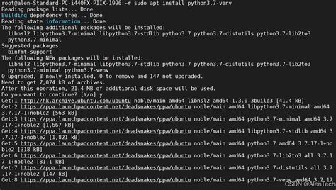 解决Ubuntu无法找到python3 7的包的问题 E Couldnt find any package by glob