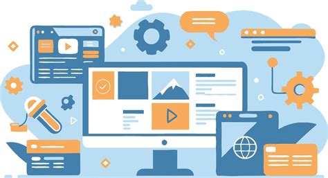 Ui Ux Interface Elements And Browser Windows Web Design Software