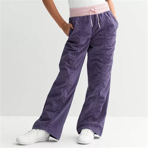 Girls 7 16 Tek Gear® Cinched Wide Leg Dance Pants