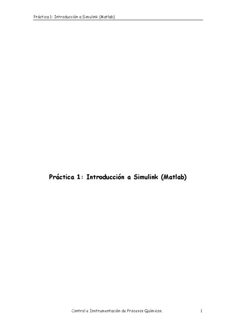practica 1 introduccion a matlab simulink pdf matlab integral