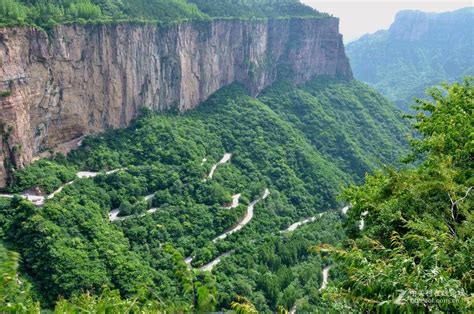 万仙山风景区郭亮村——挂壁公路 中关村在线摄影论坛