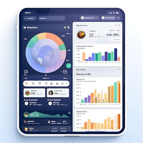 Premium Photo Web Dashboard Mobile App Analytics User Engagement Conversion Tracking And
