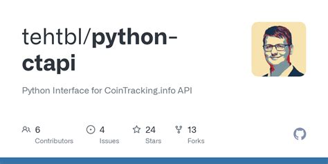 GitHub Tehtbl Python Ctapi Python Interface For CoinTracking Info API