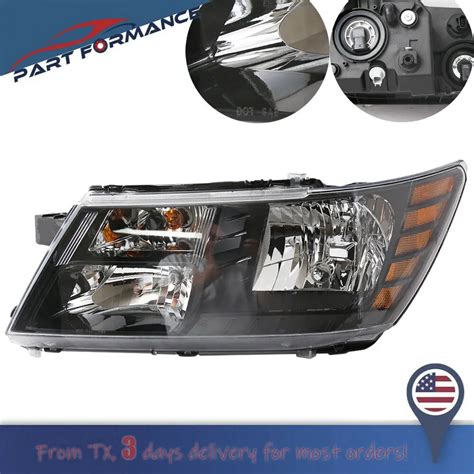 Галогенная фара в сборе для 2013-2020 Dodge Journey, автомобильная фара ...