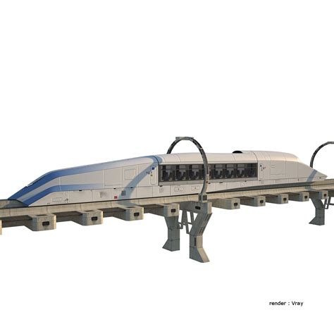 미래 고속 열차 3d 모델 90 Max Fbx Obj Free3d