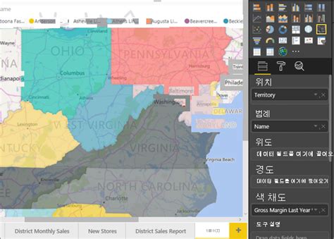 지도 bing 지도 통합 포함 의 팁과 힌트 power bi microsoft learn