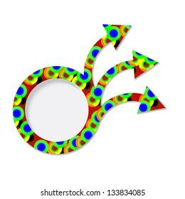 Text Box Arrow Stock Vector Royalty Free 133834085 Shutterstock