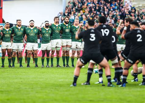 All Blacks V Springboks What Time Is Kick Off On Saturday 15 July