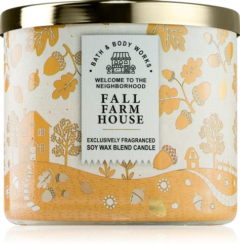 Bath And Body Works Fall Farmhouse Scented Candle Notinoie