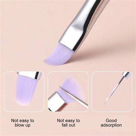 Acrylic Nail Brush Set 6 Pack Nail Gel Brushes Finger Nail Brushes