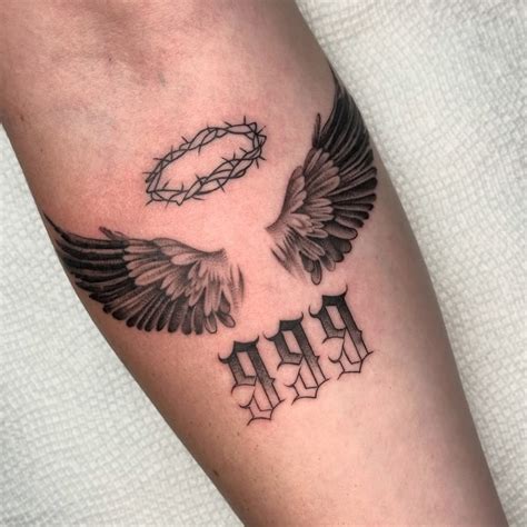 49 Spiritual Angel Number Tattoos With Meaning Sacred Joanne