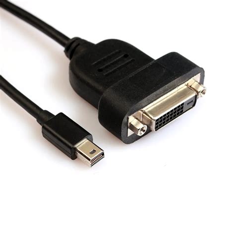 IMice New Mini DP DisplayPort To DVI Adapter Cable Mini DP To DVI Act DVI D Single Link 18Apr27