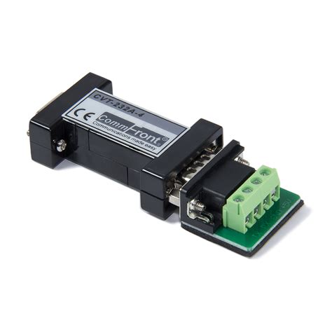 High Speed Rs232 Isolator 3 Wire Industrial 5vdc Powered Commfront