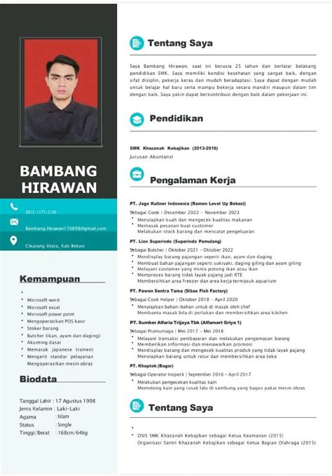 bambang hirawan on linkedin cari kerja pengalaman yang tertera