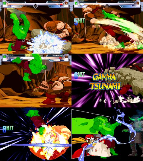 Mvc Hulk Eoh Marvel Vs Capcom Styled Ak1 Mugen Community
