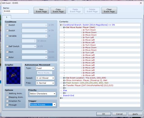 Player Moving And Locking In Place Rpg Maker Forums
