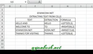 How To Extract Any Text Snippet From A Cell In Excel