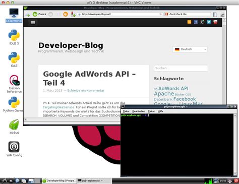 VNC Remote Control Your Raspberry Pi Part Developer Blog