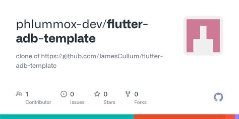 GitHub Phlummox Dev Flutter Adb Template Clone Of Https Github