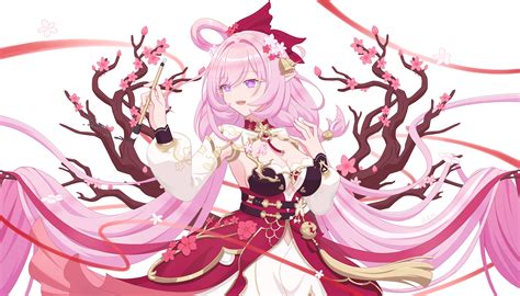 Elysia Elysia And Elysia Honkai And 1 More Drawn By Zhijiu Danbooru