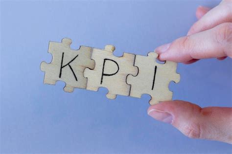 Premium Photo The Acronym Kpi Which Stands For Key Performance Indicator The Letters Written